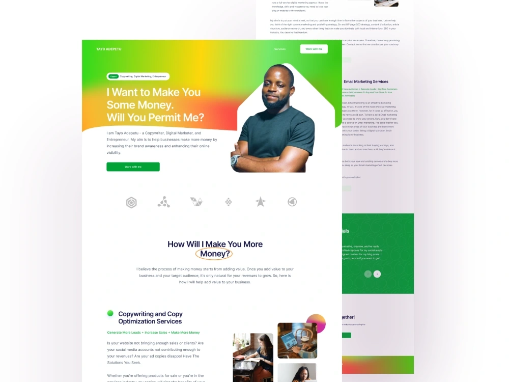 A Stunning UI/UX Design for Your Landing Page and Website with FIGMA ...