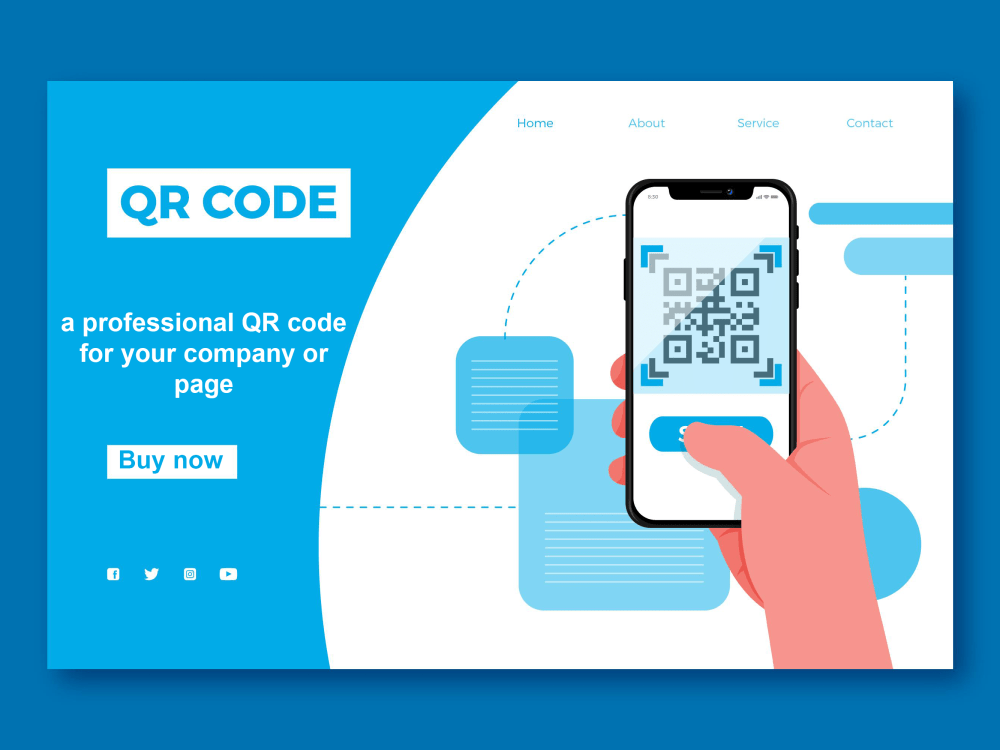 A professional QR code for your company or page | Upwork