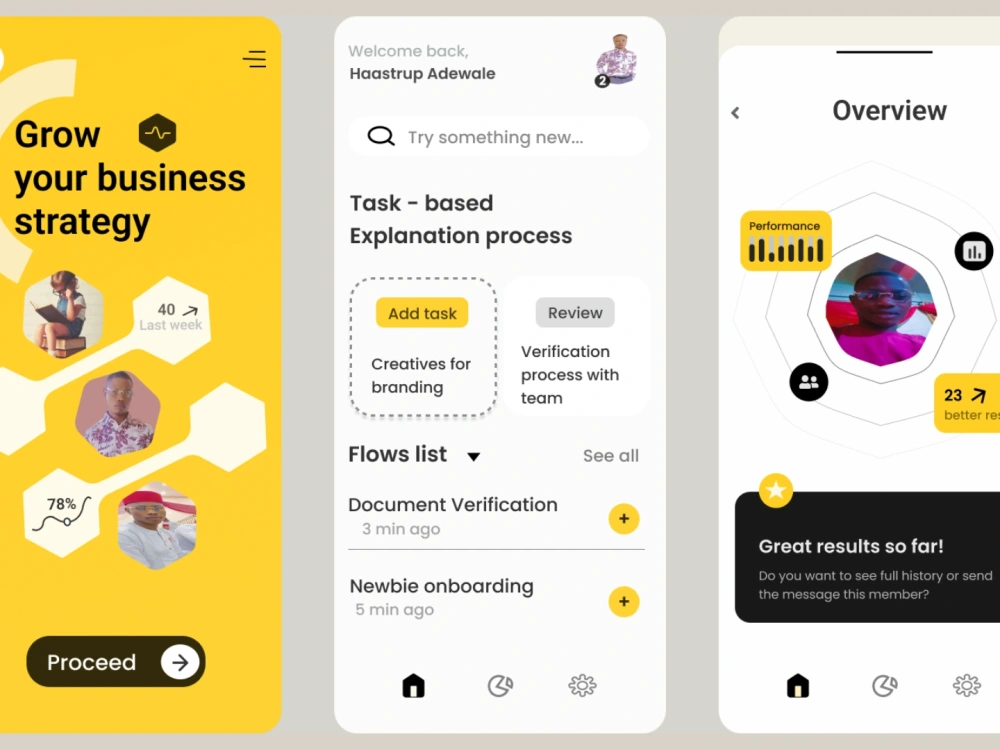 An awesome Mobile App Design concentrated on your business goals. | Upwork