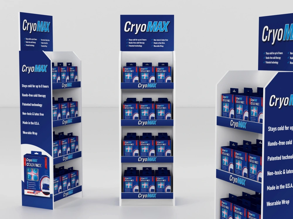 Creative 3d product display gondola and POS | Upwork