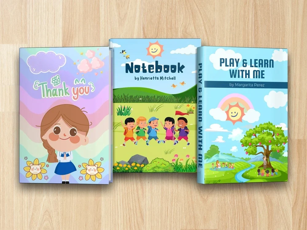 Coloring book cover or Activity book cover design | Upwork