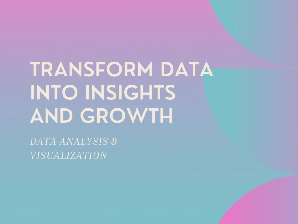 Insights and visuals for informed decisions | Upwork