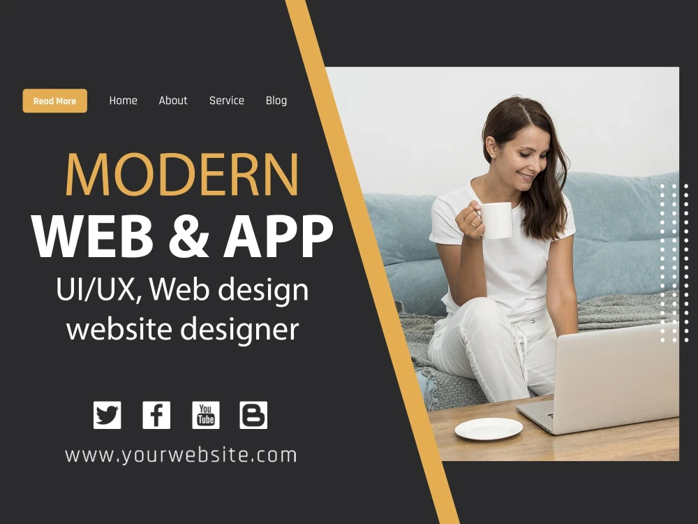 An eye catchy website design UI/UX, Web design/website designer | Upwork