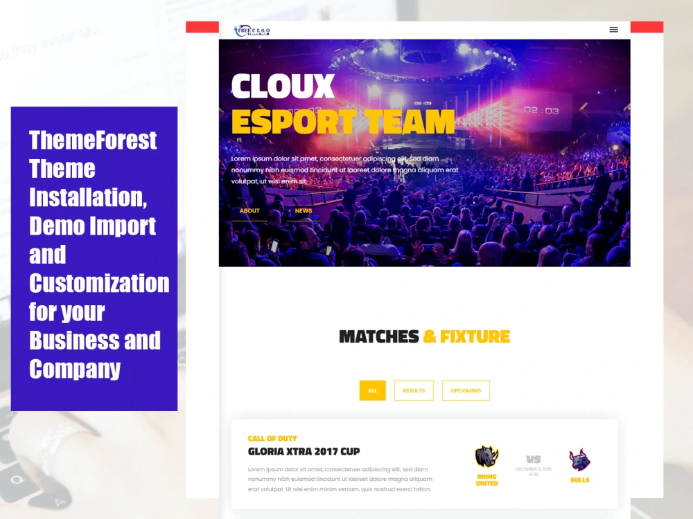 Themeforest Theme Installation Demo Import And Customization Upwork