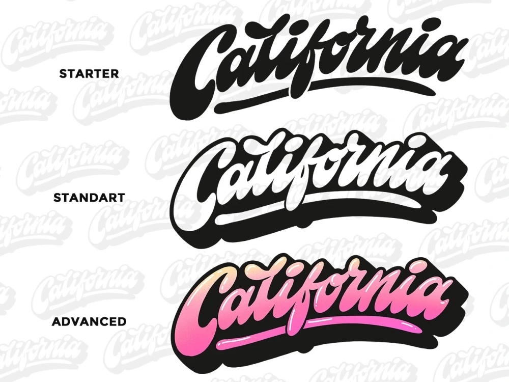 A dynamic hand-lettering logo design | Upwork