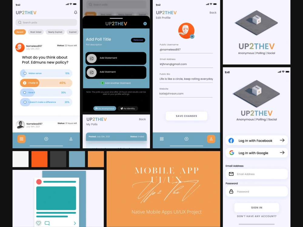 Interactive and modern UI designs for apps and websites | Upwork