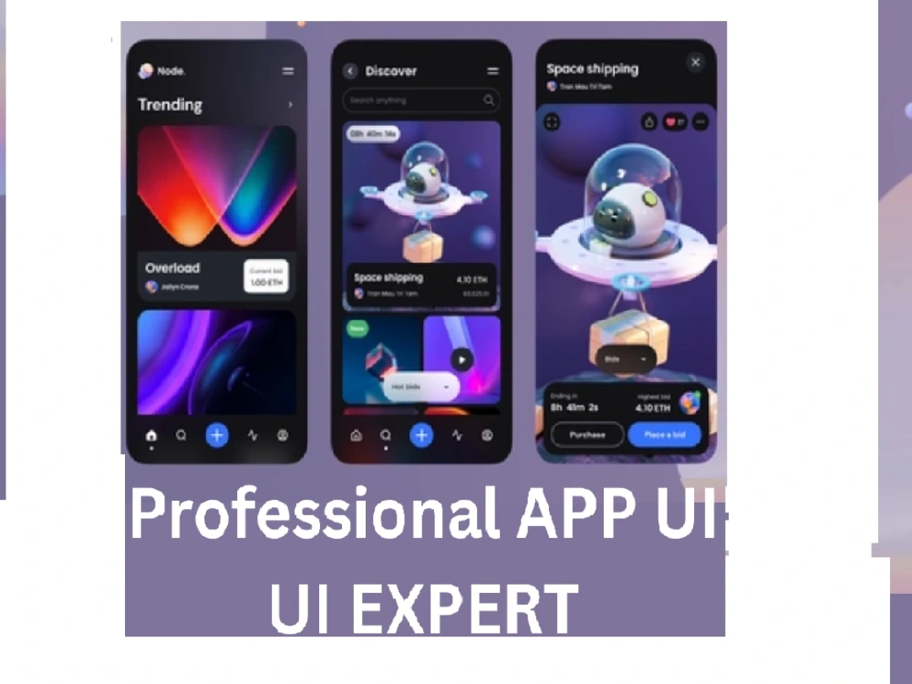 Stunning mobile app ui ux design figma and Adobe XD | Upwork
