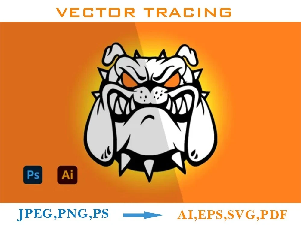 Redraw, recreate logo or images into high resolution Vector format | Upwork