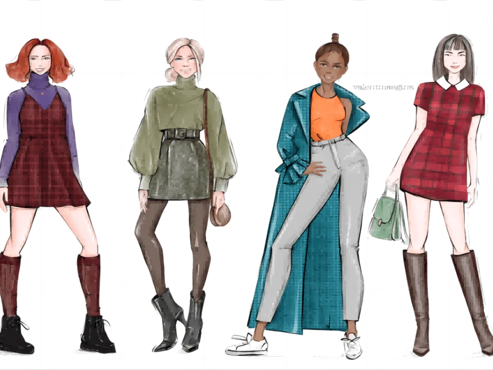 A professional fashion illustrator | Upwork