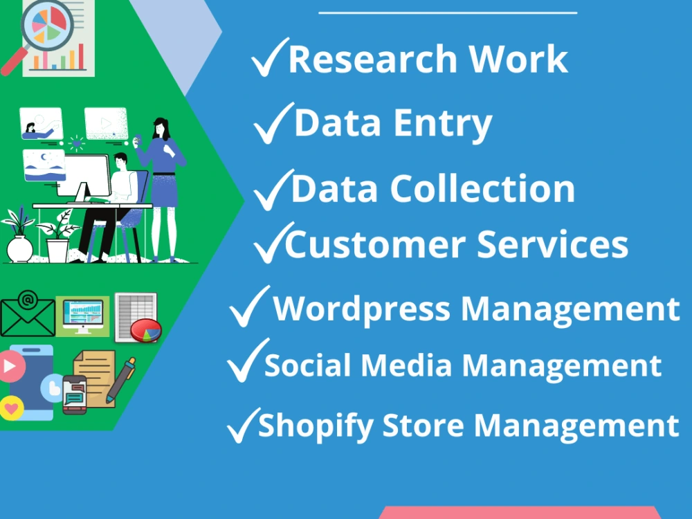 Virtual assistant administrator, data entry person | Upwork