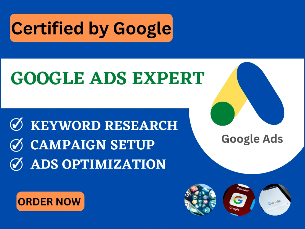 Campaign setup and optimization for your google ads | Upwork