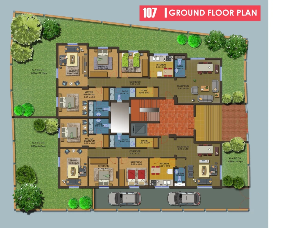 Modern rendered plan or layout | Upwork