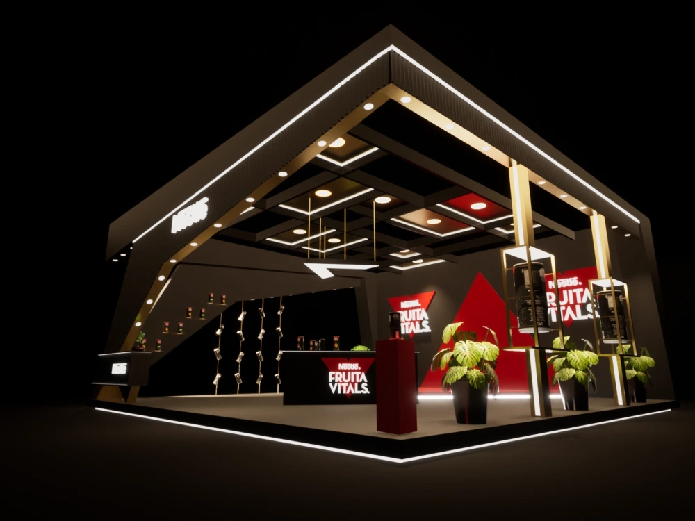 Amazing trade show booth, exhibition booth | Upwork