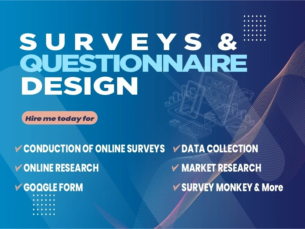 Professional surveys and questionnaires for your research work and ...