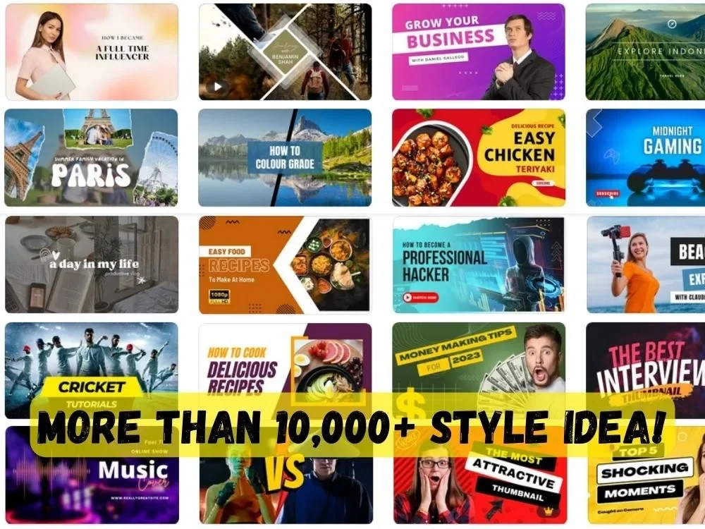 Custom eye catchy viral thumbnails for your content | Upwork