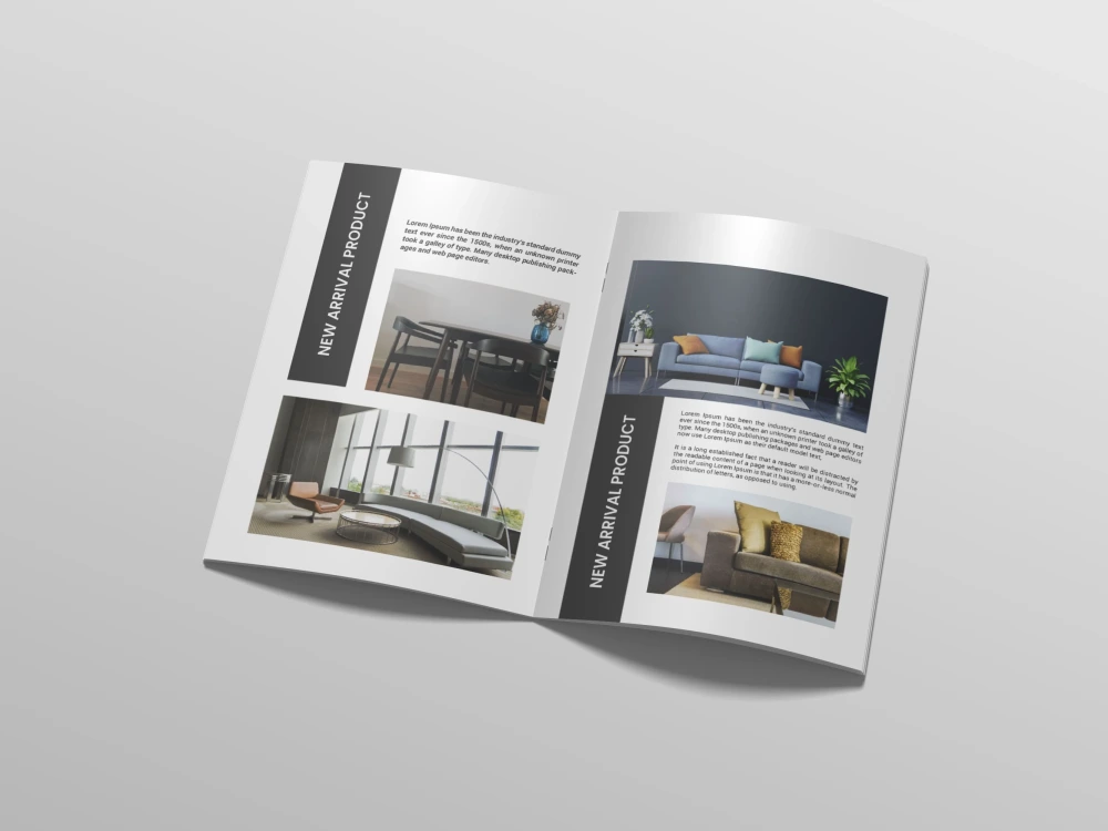 Product catalog design, booklet, sell sheet, magazine, pdf with ...