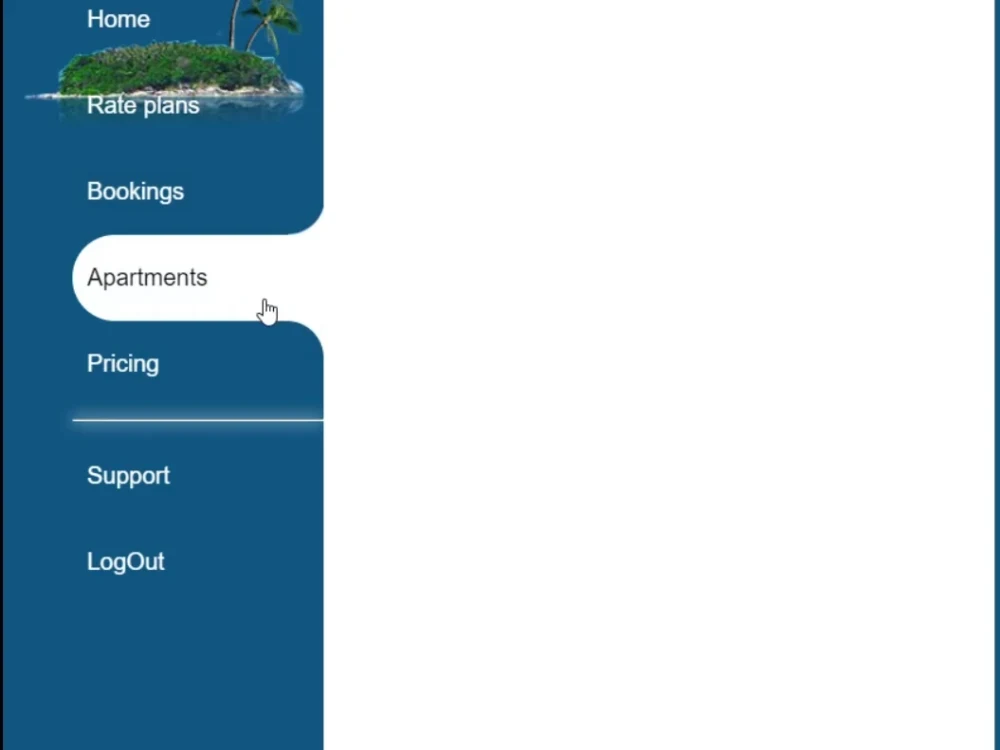 Modern UI menu HTML CSS | Upwork