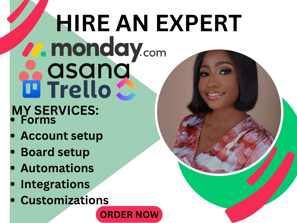 The Setup Of Your Monday Crm Asana Clickup Trello Upwork