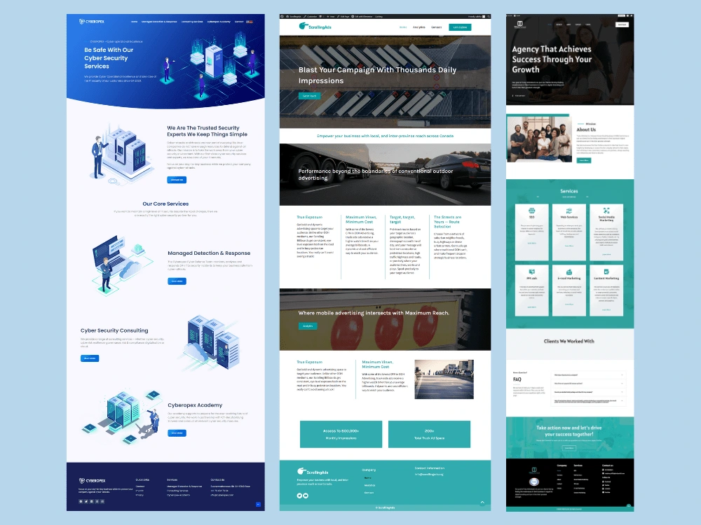 An Excellent WordPress Developer, A Modern Style WordPress Website ...