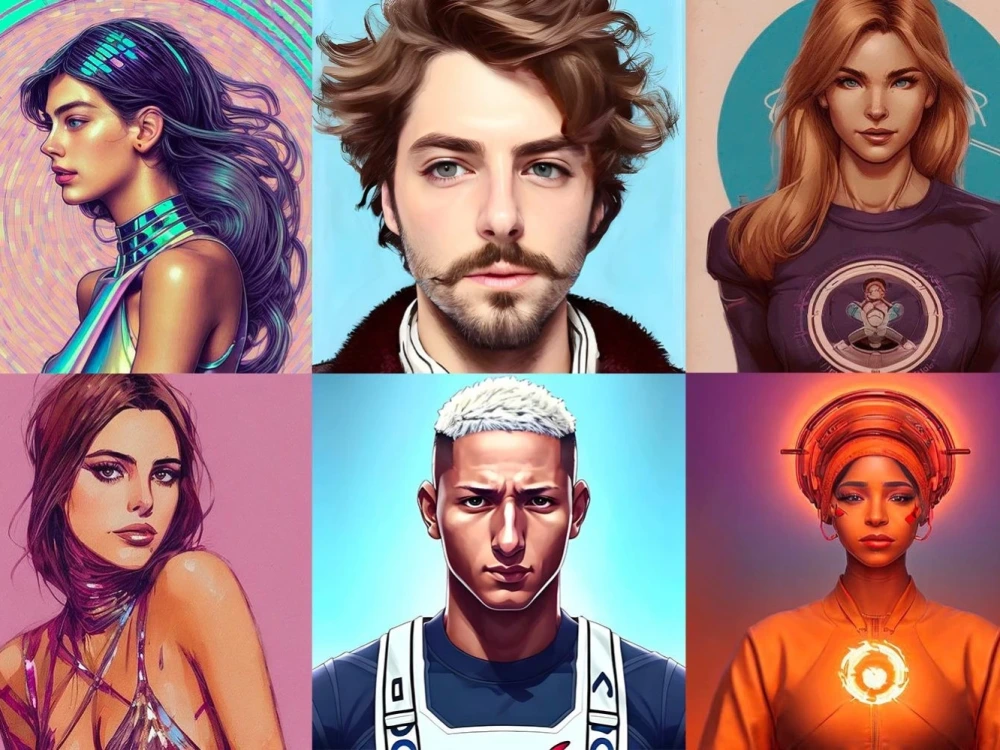 Amazing fictional ai art, ai portraits, ai character design | Upwork