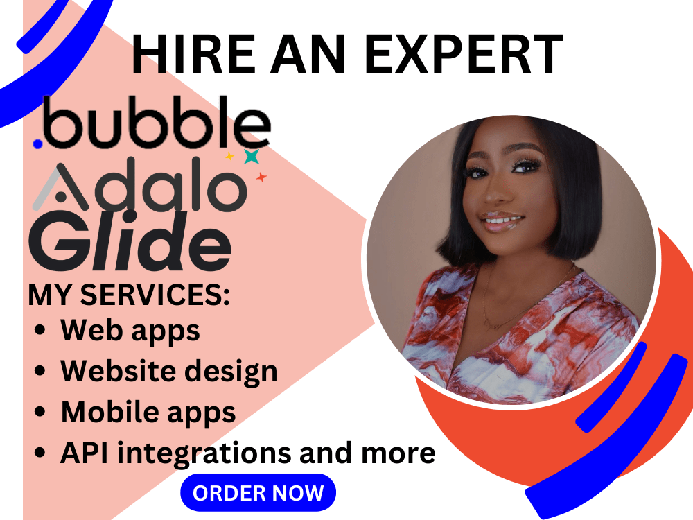 Bubble.io, Adalo, and glide for your no-code apps | Upwork