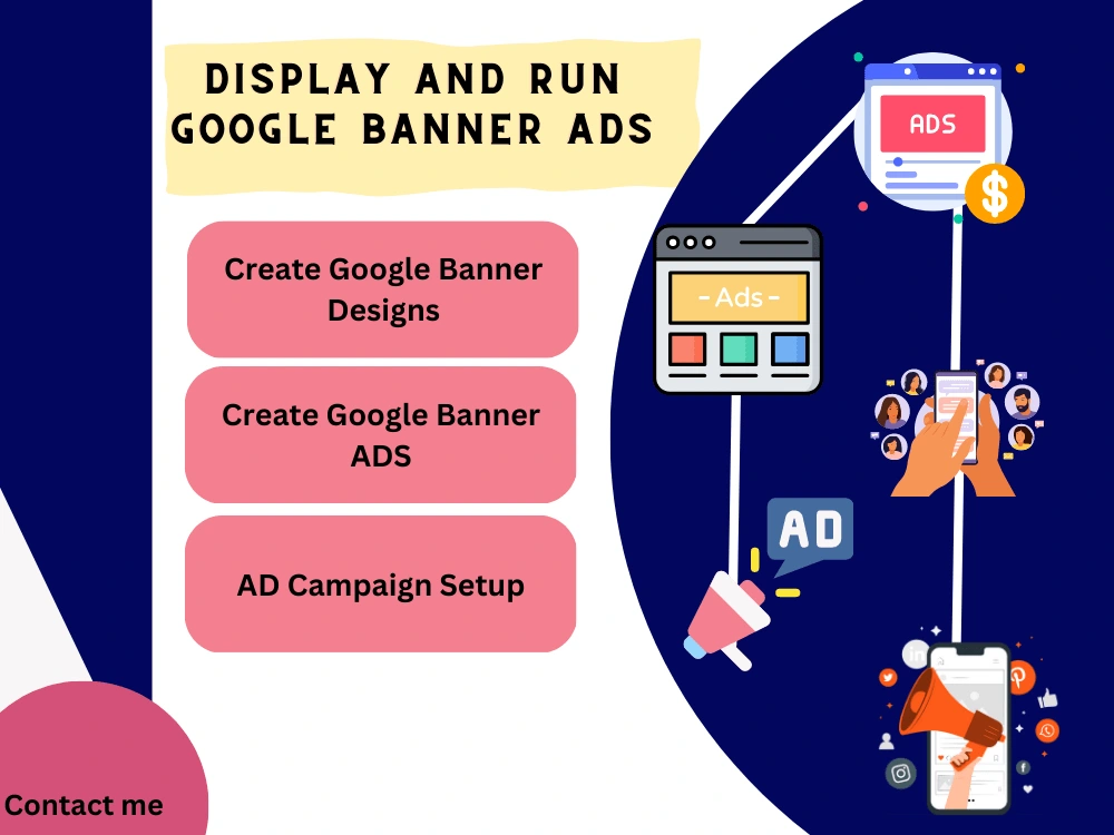 A creative and effective display banner ads designs and Campaign setup ...