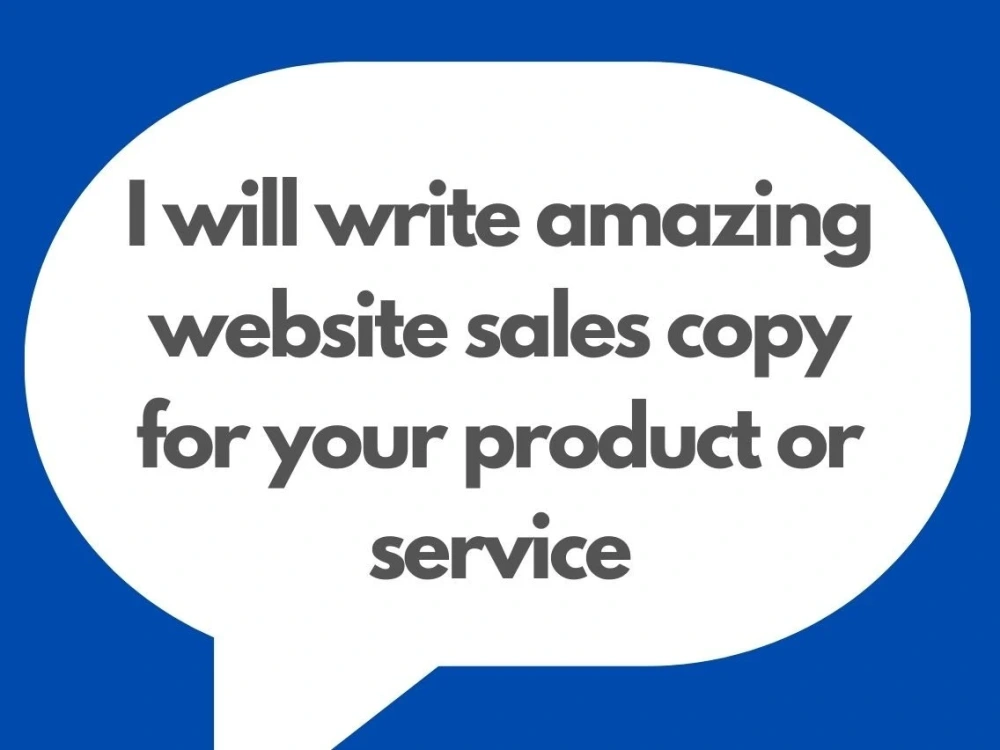 Amazing website sales copy for your product or service | Upwork