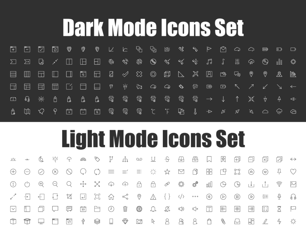 High-Quality UI Icons set for Mobile/Web Apps Design | Upwork