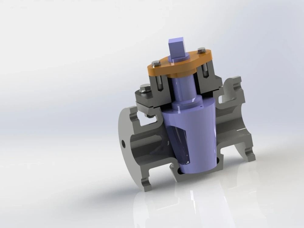 A functional working plug cock valve assembly | Upwork