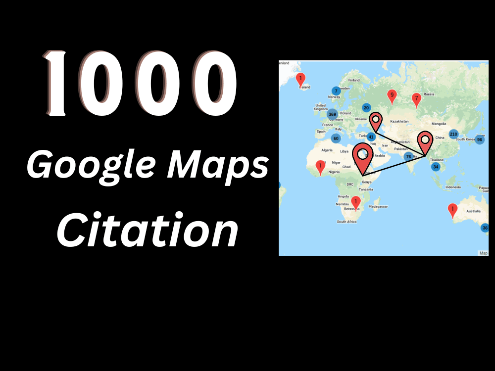 1000 Google Maps Citation with local listings for any country | Upwork