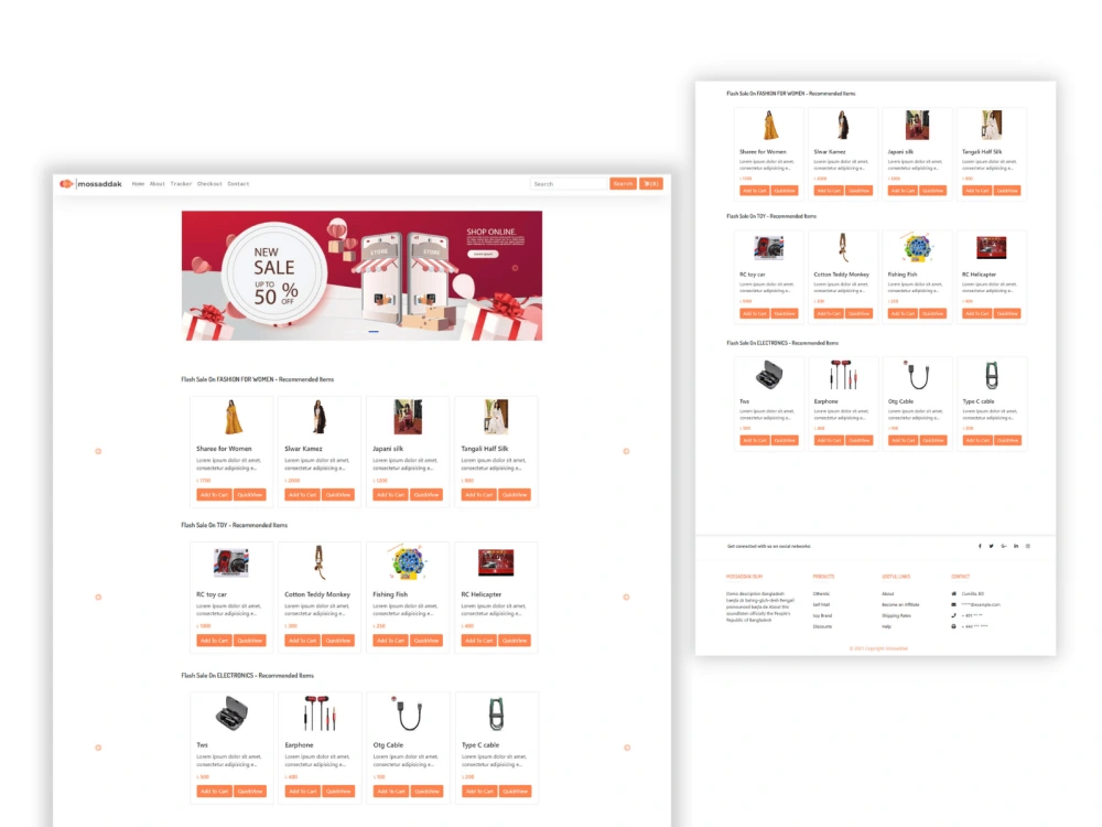 Responsive websites with Django and js as a full-stack web developer ...