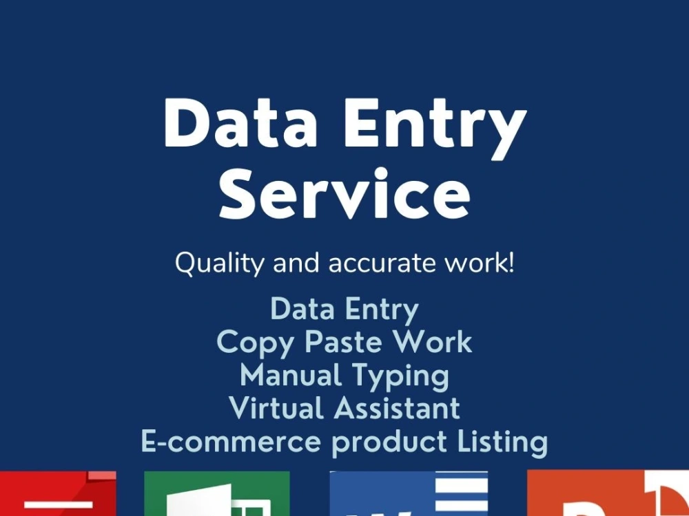 Data Entry Service | Microsoft Office Specialist Certified | Upwork