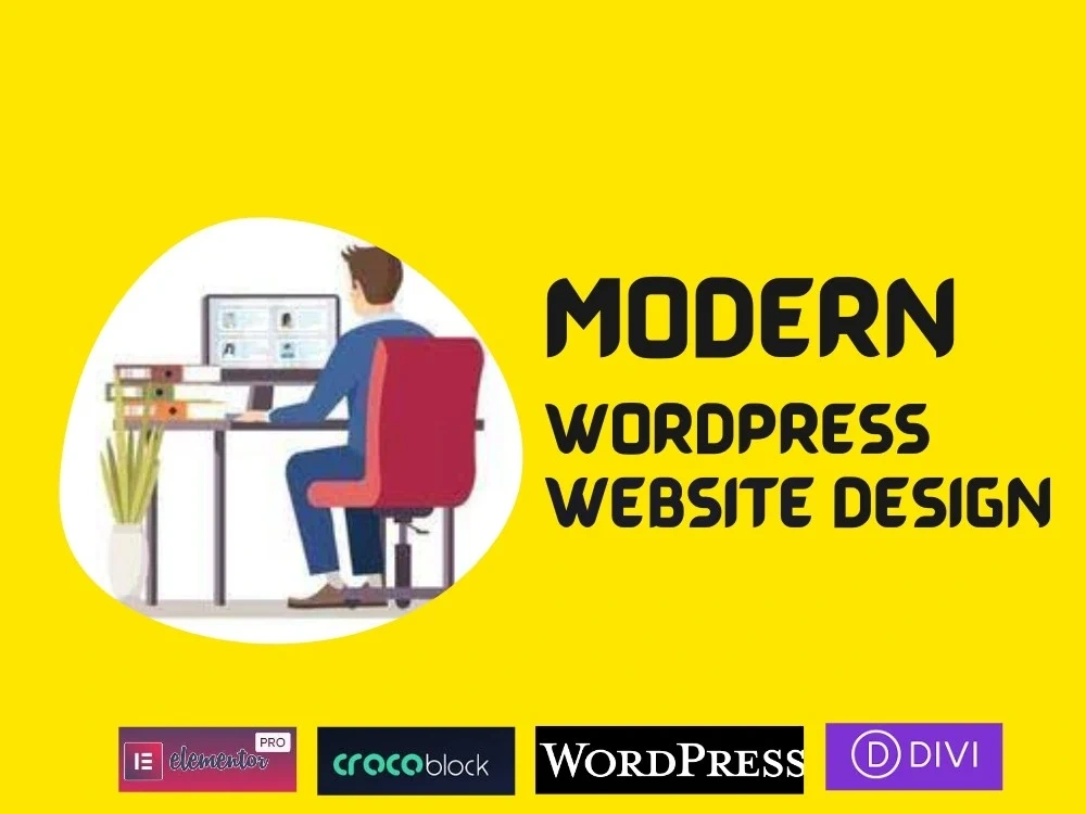 A modern mobile-friendly WordPress website design with elementor pro | Upwork
