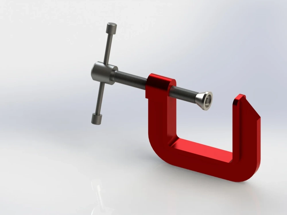 A custom-built g-clamp assembly | Upwork