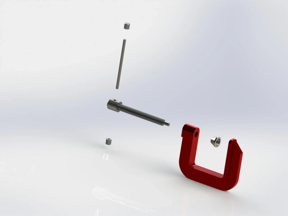 A custom-built g-clamp assembly | Upwork