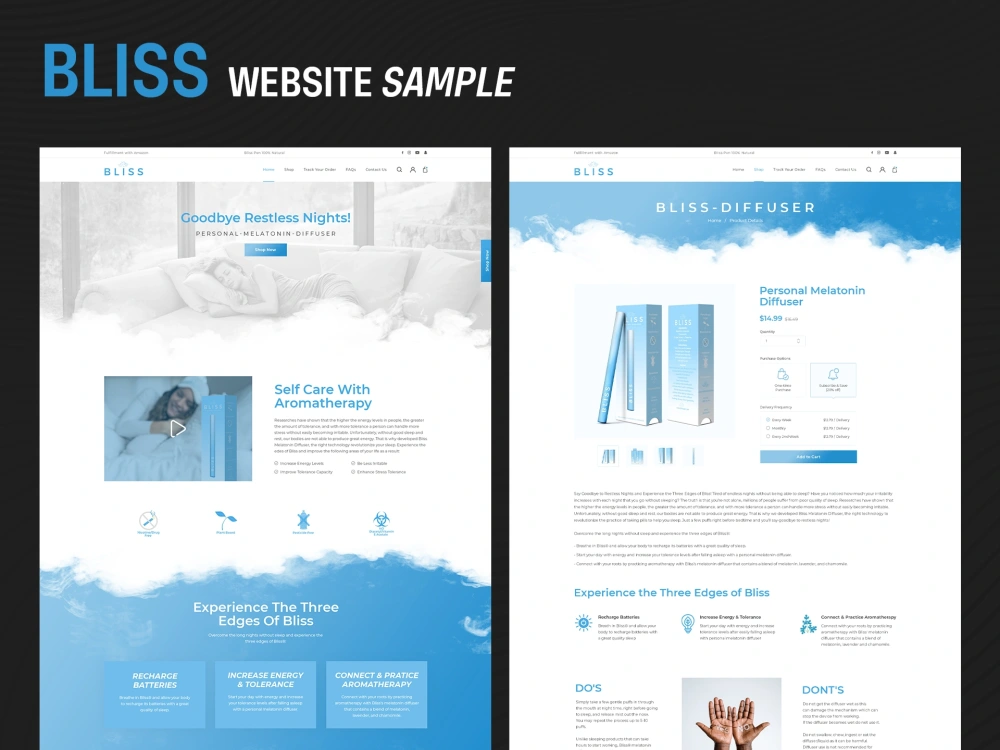 Modern, clean, functional website | Upwork