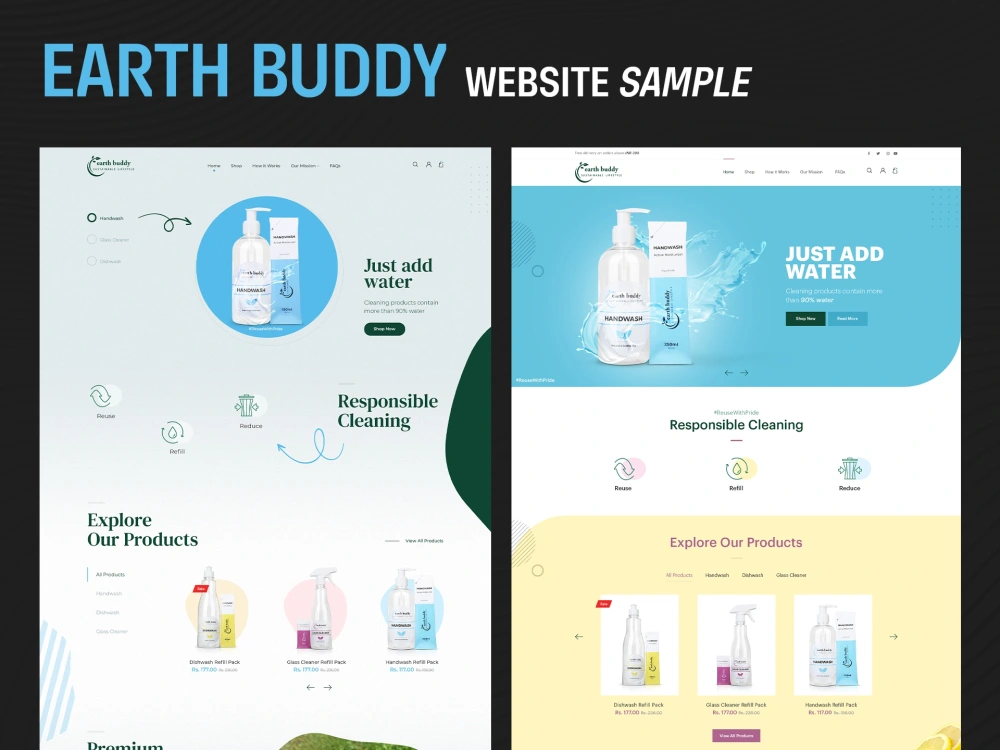 Modern, clean, functional website | Upwork