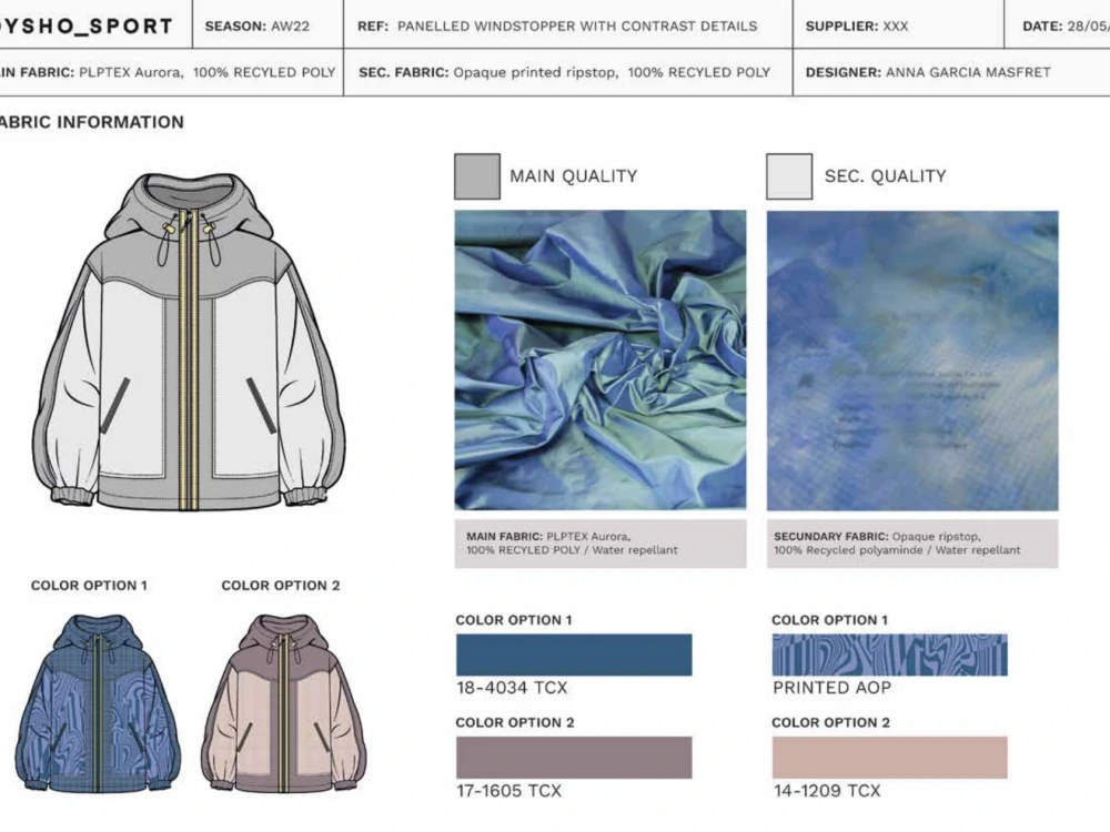 Extremely detailed Tech. Pack ready for manufacturing | Upwork