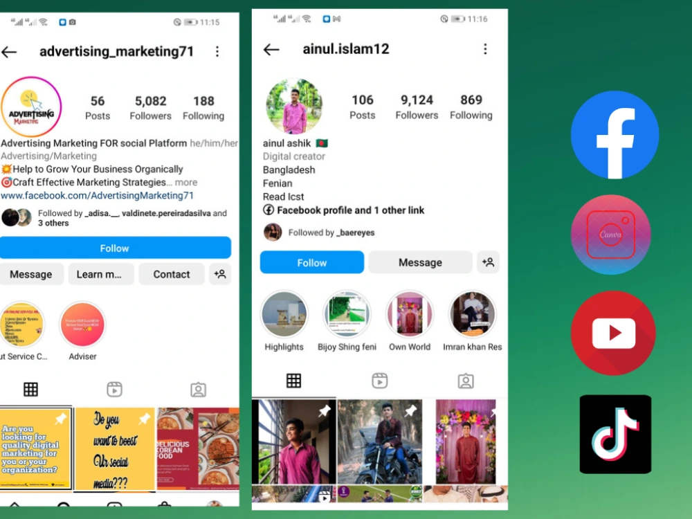 Professionally Create And Set Up Social Media Accounts For Your