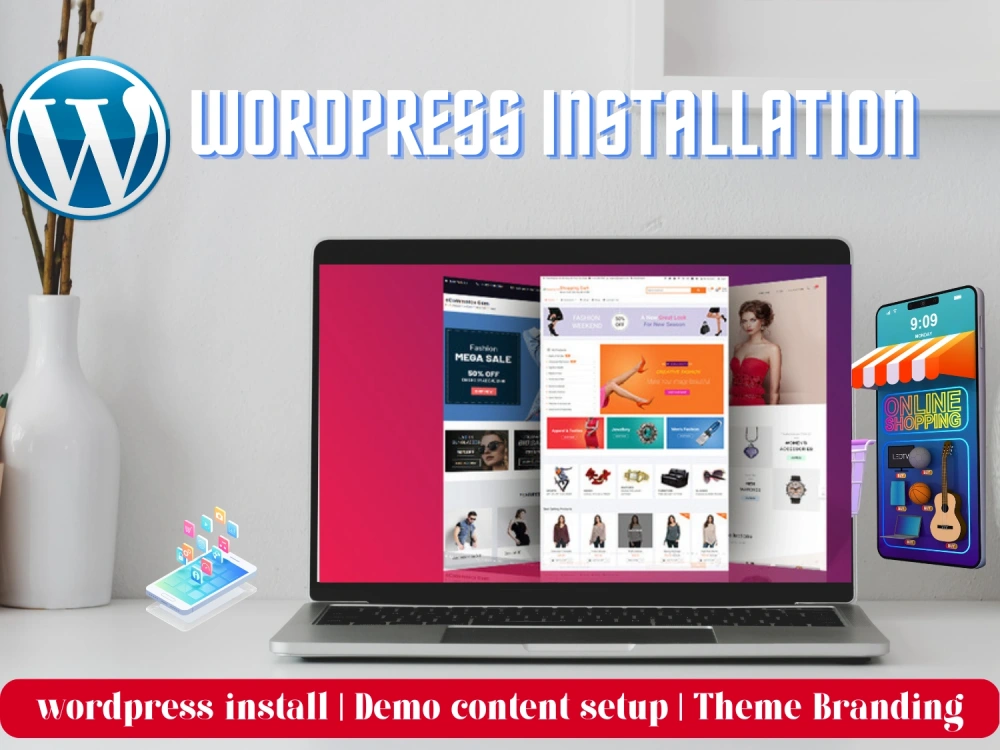 Wordpress Installation With Theme And Plugin Setup Upwork