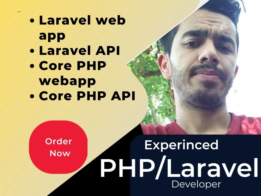 Laravel Webapp Laravel Api Core Php Webapp Or Core Php Api Upwork