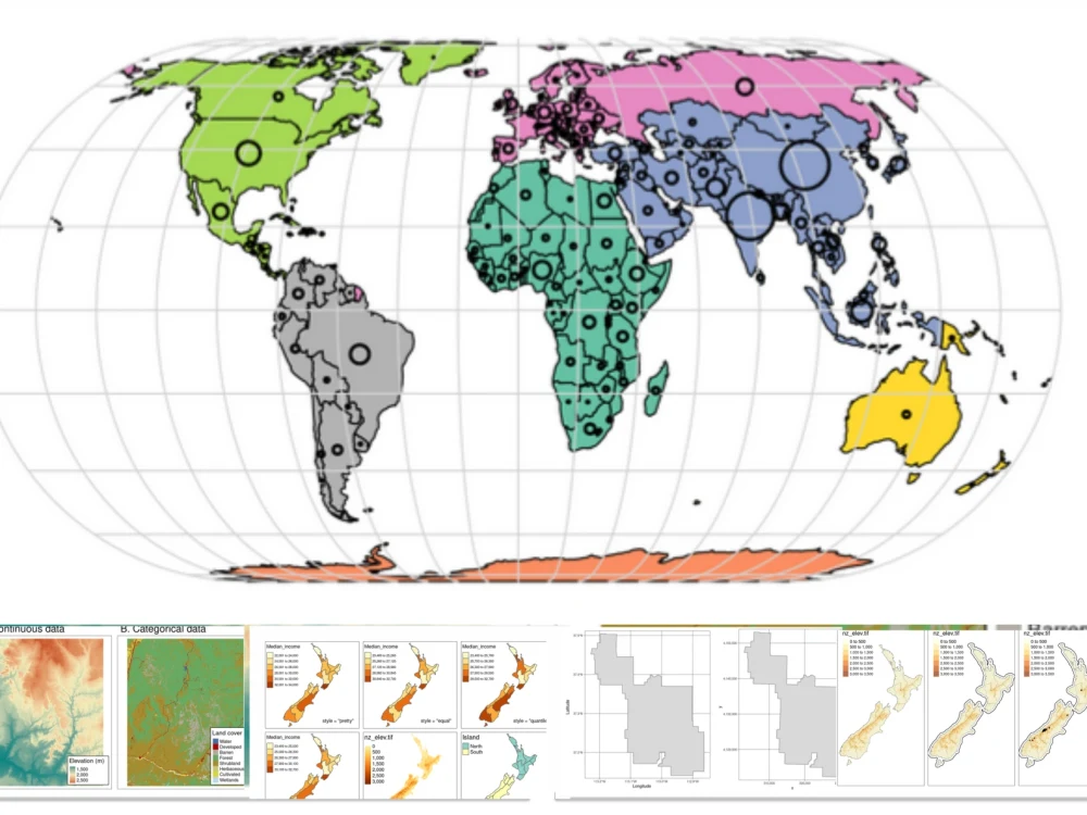 Modeling and Visualization of Geospatial Data Projects using R and ...