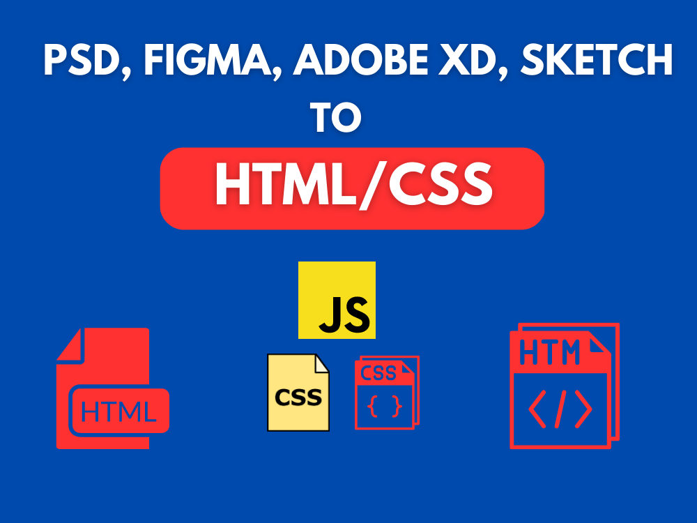 Psd Xd Figma To Htmlcss Website And React Front End Development Upwork