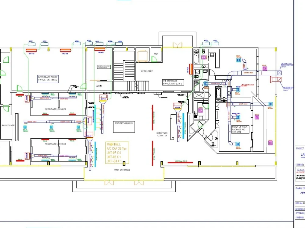 HVAC, Plumbing and firefighting design and drawings | Upwork