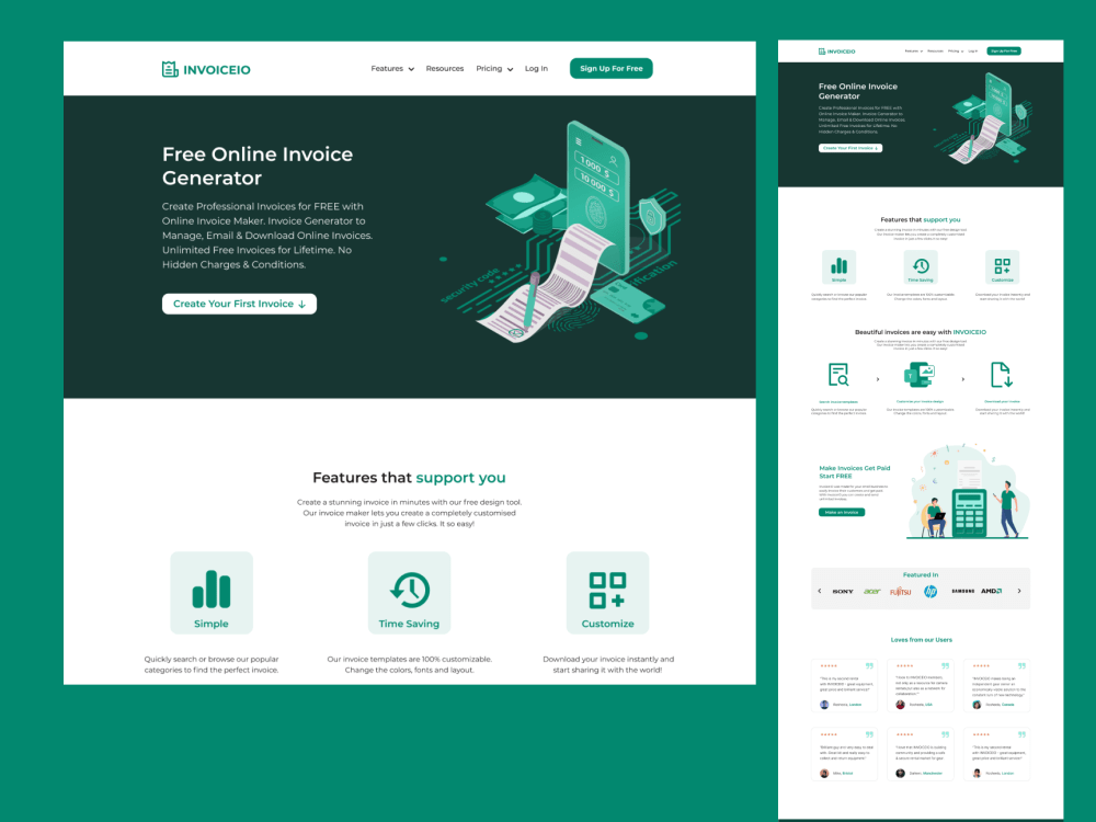 Web UI, landing page, and website UI UX design in Figma | Upwork