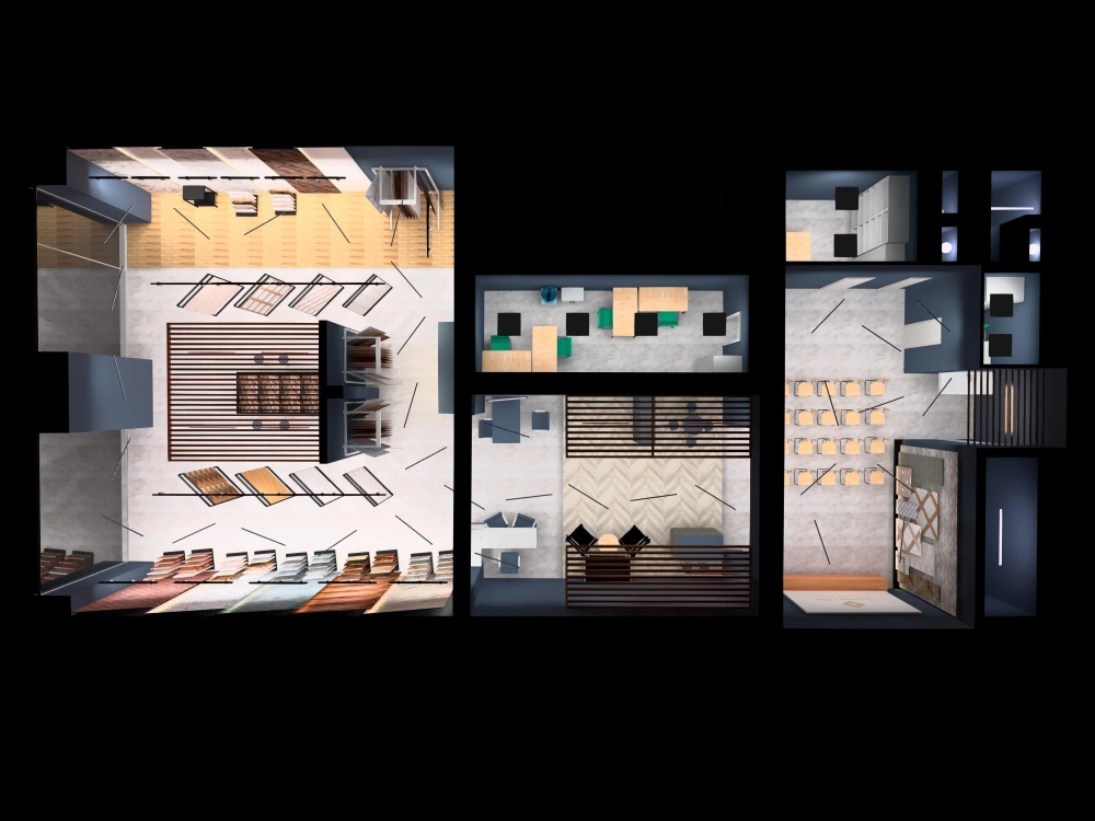 A professional lighting design with a concept idea and detailed ...