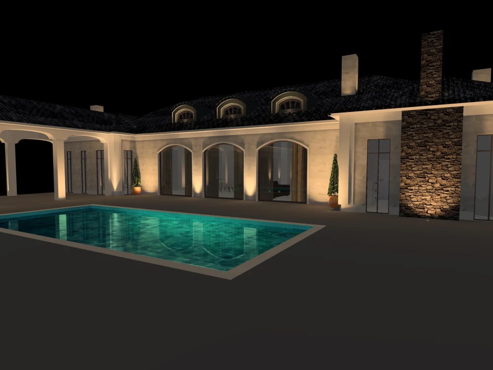 A professional lighting design with a concept idea and detailed ...