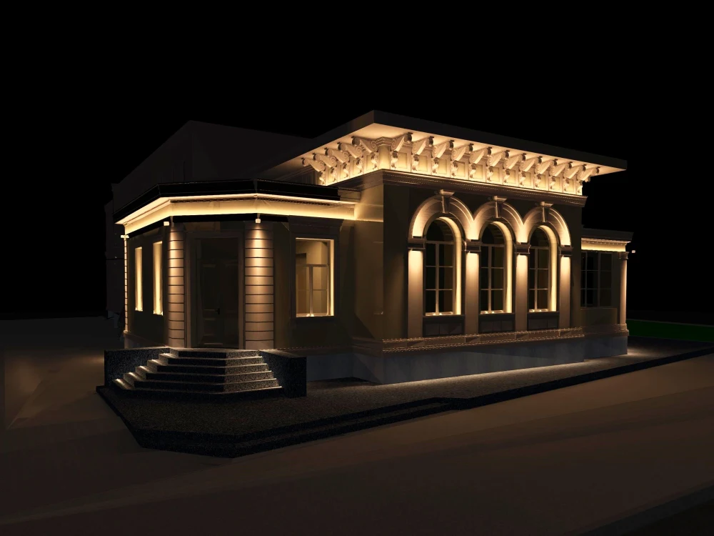 A professional lighting design with a concept idea and detailed ...