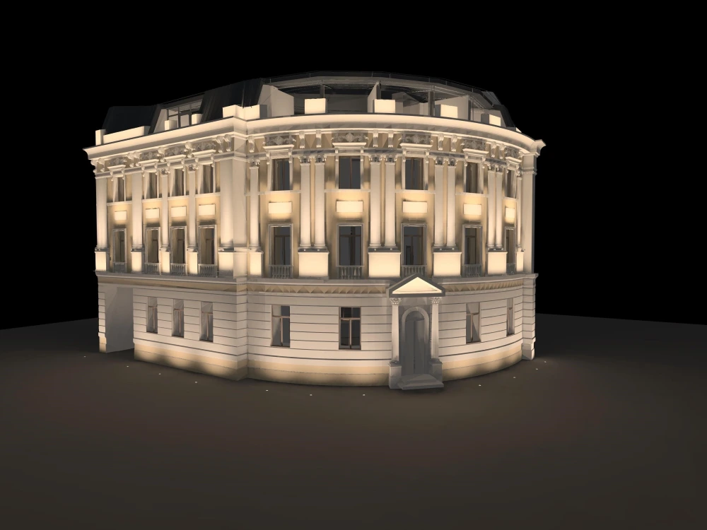 A professional lighting design with a concept idea and detailed ...