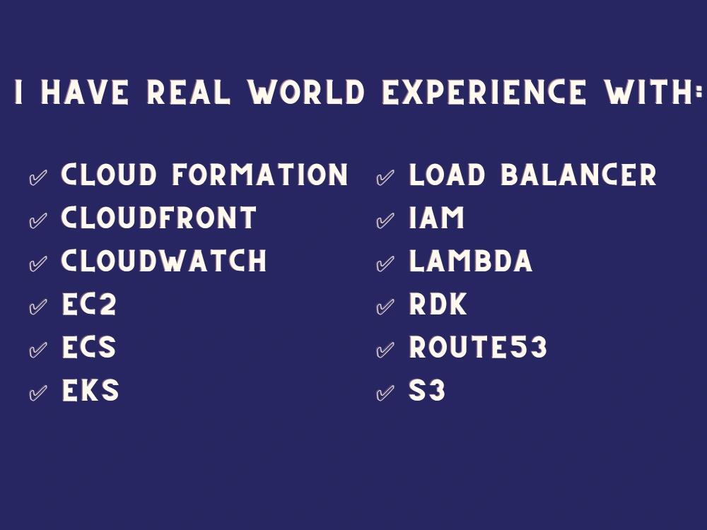 A consultation with an AWS Expert | Upwork